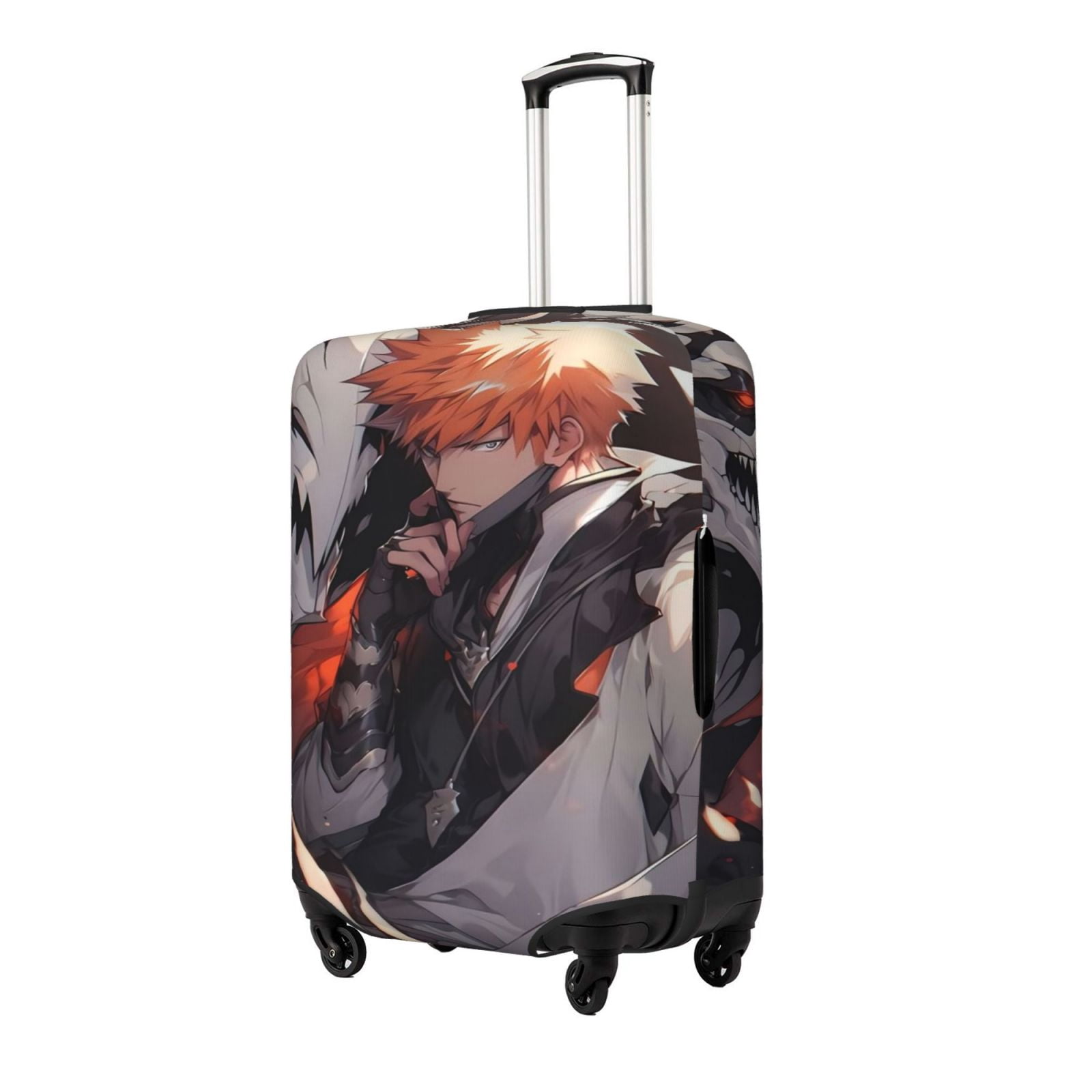 Kurosaki ichigo Cartoon Elastic Travel Luggage Cover Travel Suitcase ...