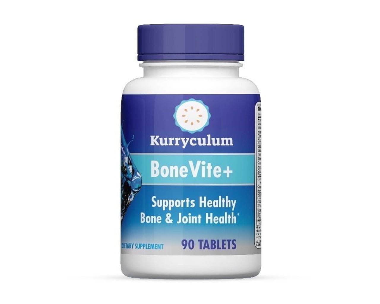 Kurryculum BoneVite+ Bone and Joint Health Supplement Tablets, 90 Count ...