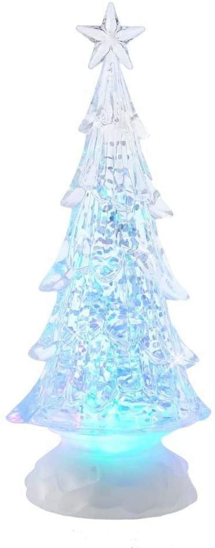 Kurt Adler 10-Inch Battery-Operated LED Lit Tree with Water Table Piece ...