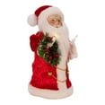 Kurt Adler 10-Inch UL 10-Light Santa Treetop - Walmart.com