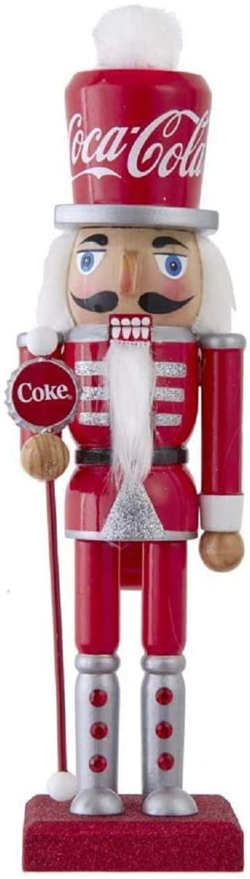 Kurt Adler 10-Inch Wooden Coca-Cola Nutcracker - Walmart.com