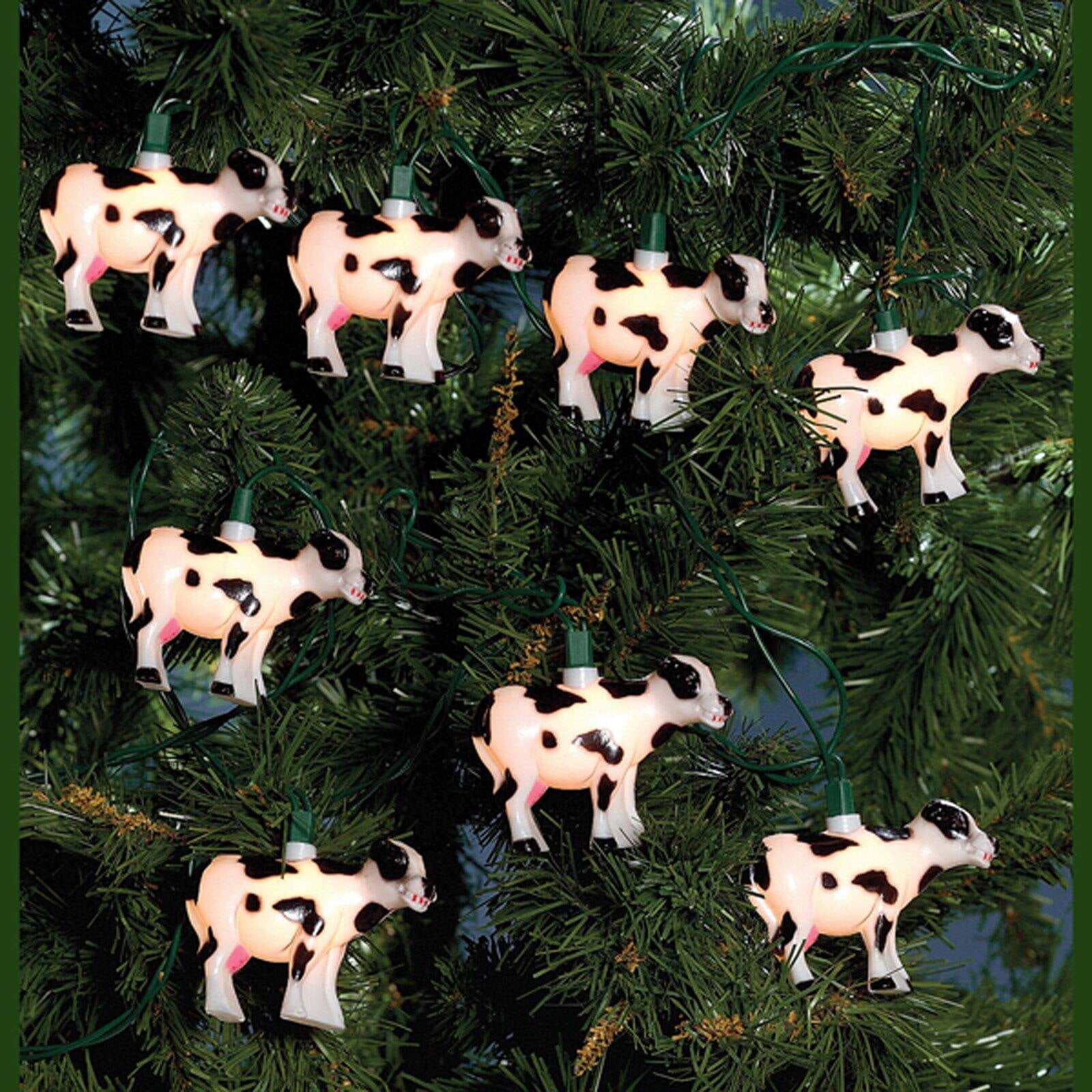 Kurt Adler 10-Light Cow Indoor/Outdoor Light Set - Walmart.com