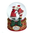 Kurt S. Adler, Snow Globe, 100MM Mr. & Mrs. Claus Musical Snowglobe ...