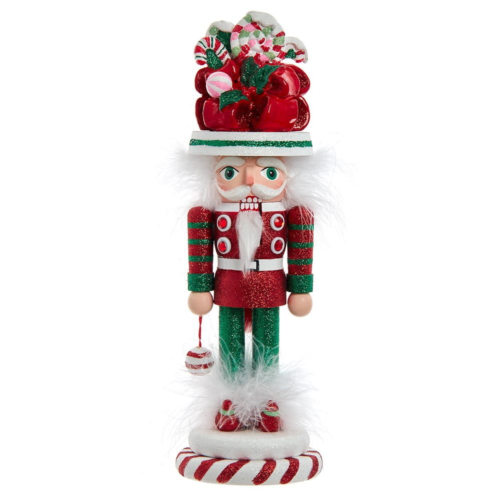Kurt Adler 12" Hollywood Nutcrackers Candy Soldier - Walmart.com