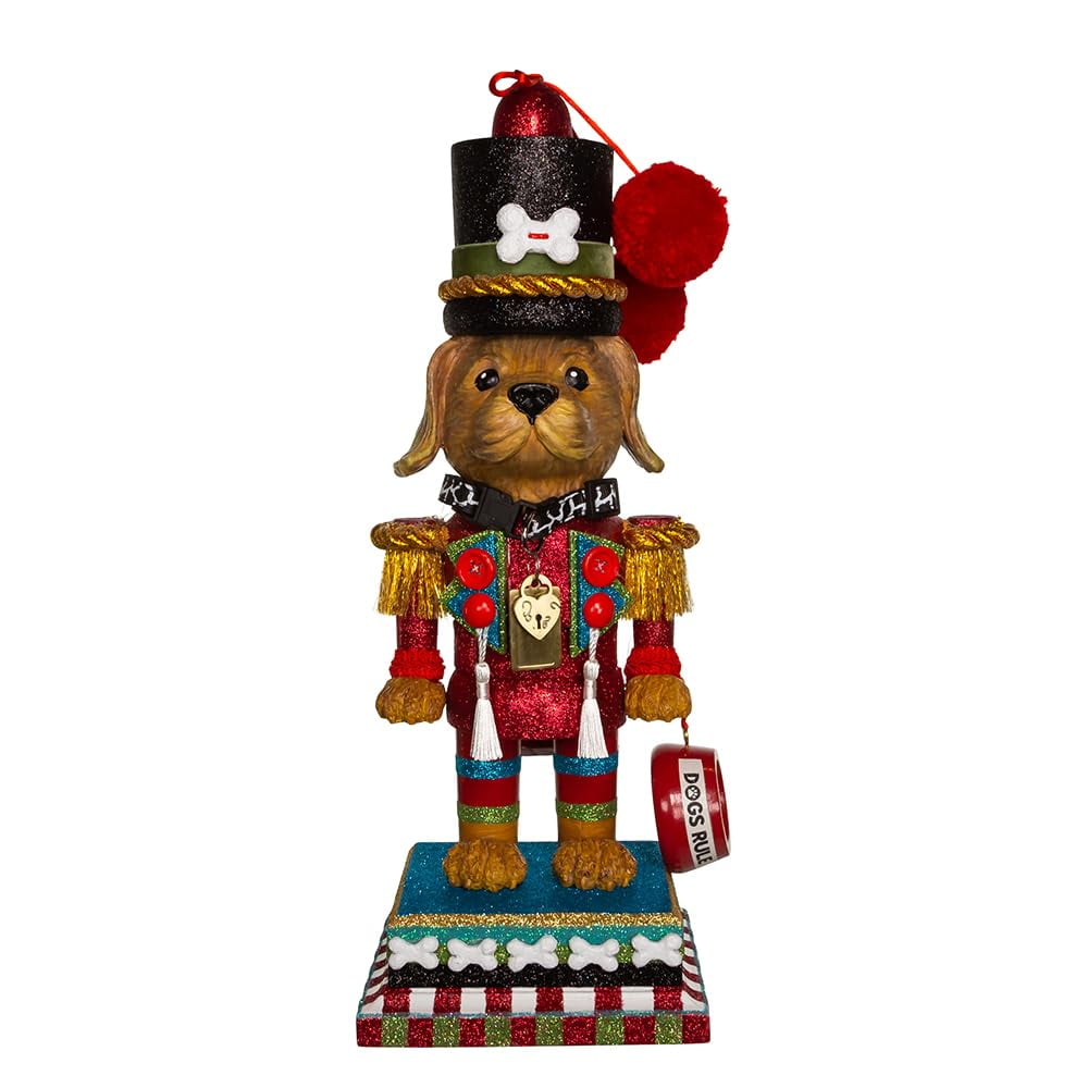 Kurt Adler Large 15 inch Hollywood Nutcrackers™ Functional Dogs Rule ...