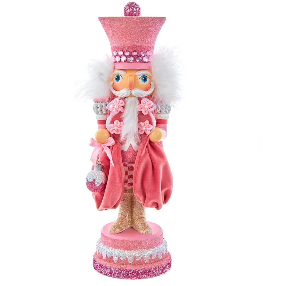 KSA 17" Pink Sweet Soldier Christmas Nutcracker - Walmart.com