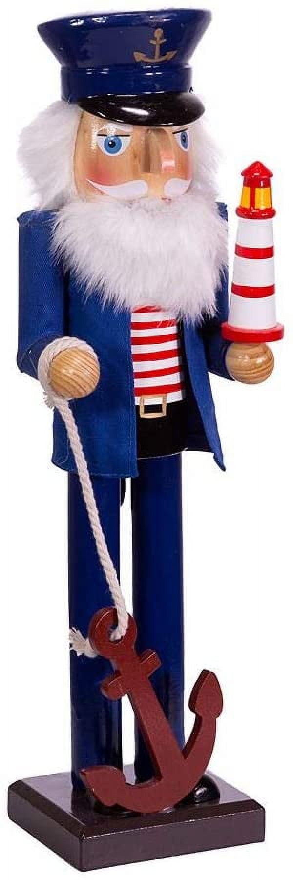 Kurt Adler 15-Inch Sailor Nutcracker with Anchor and Lighthouse ...