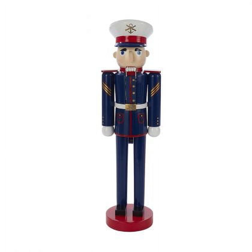 Kurt Adler 15-Inch Wooden Military Nutcracker - Walmart.com