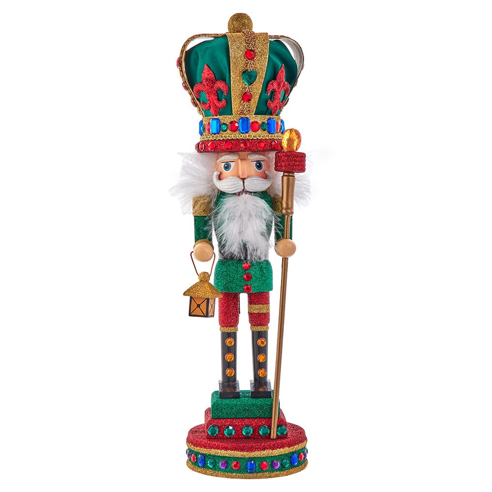 Kurt Adler 16-Inch Hollywood Mardi Gras King Nutcracker - Walmart.com