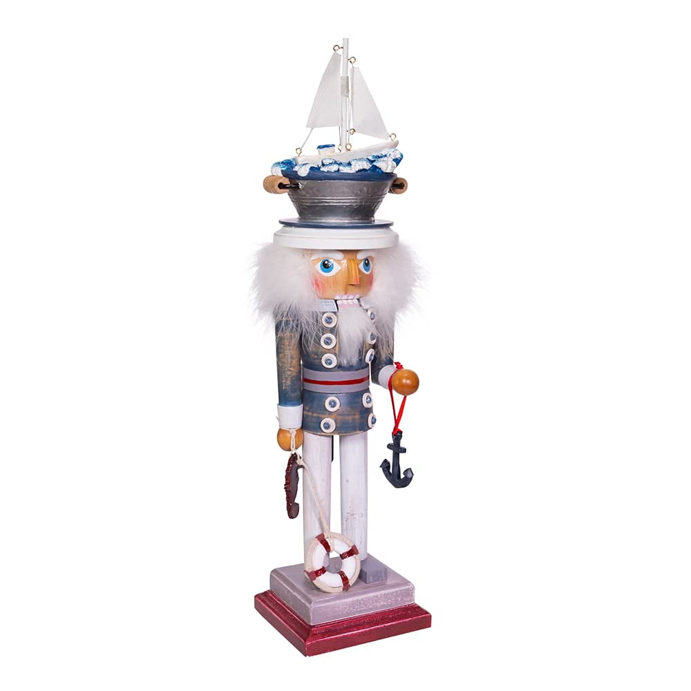 Kurt Adler 18-Inch Hollywood™ Sea Captain Nutcracker - Walmart.com