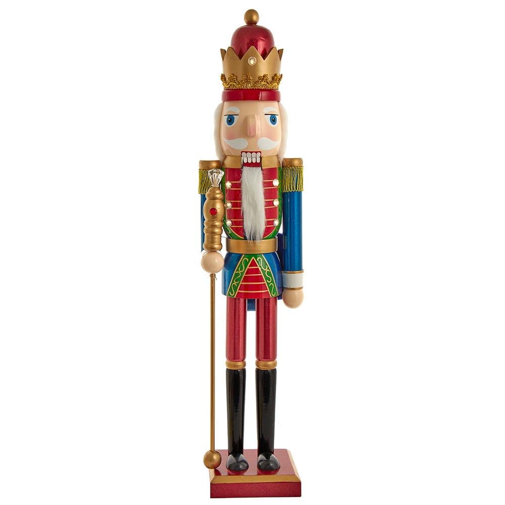 Free Shipping! Kurt Adler 24" Battery-Operated King Nutcracker ...