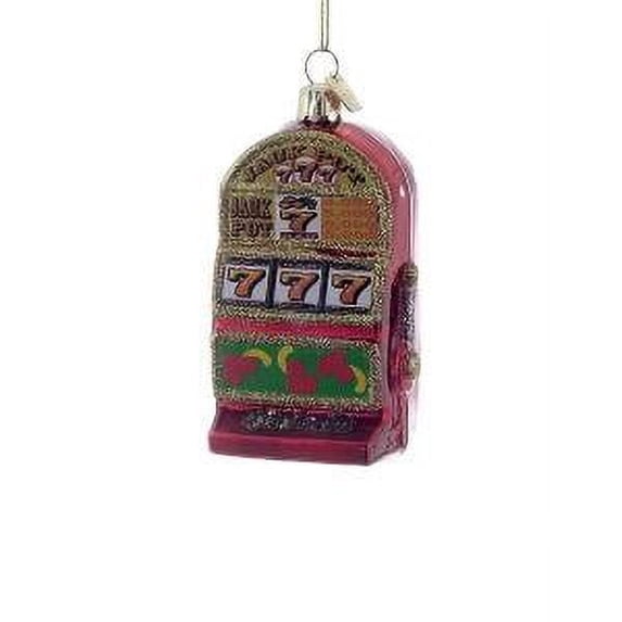 Kurt S. Adler Glass Slot Machine Ornament, 3-1/2-Inch - Walmart.com
