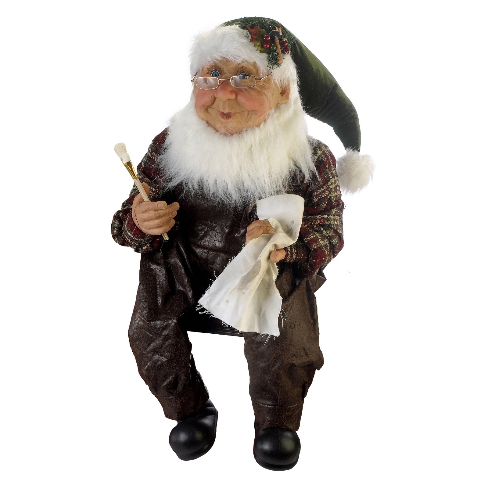 Kurt Adler 36 Inch Jacqueline Kent Sitting Elf - Walmart.com