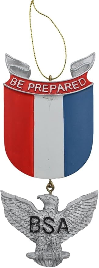 Kurt Adler 4.5 inches Boy Scouts of America Eagle Scout Medal Christmas ...