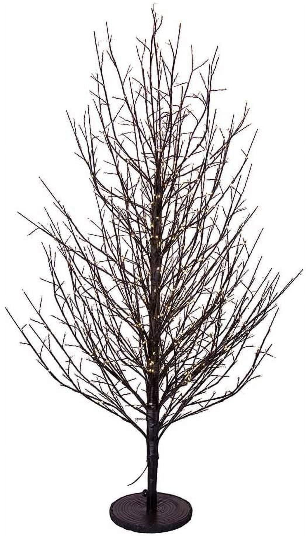 Kurt Adler 4-Foot Dark Brown Twig Tree with 1000 Warm white Cluster ...