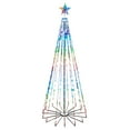 Kurt Adler 6 Foot Pre-Lit RGB LED Collapsible Decorated Tree - Walmart.com