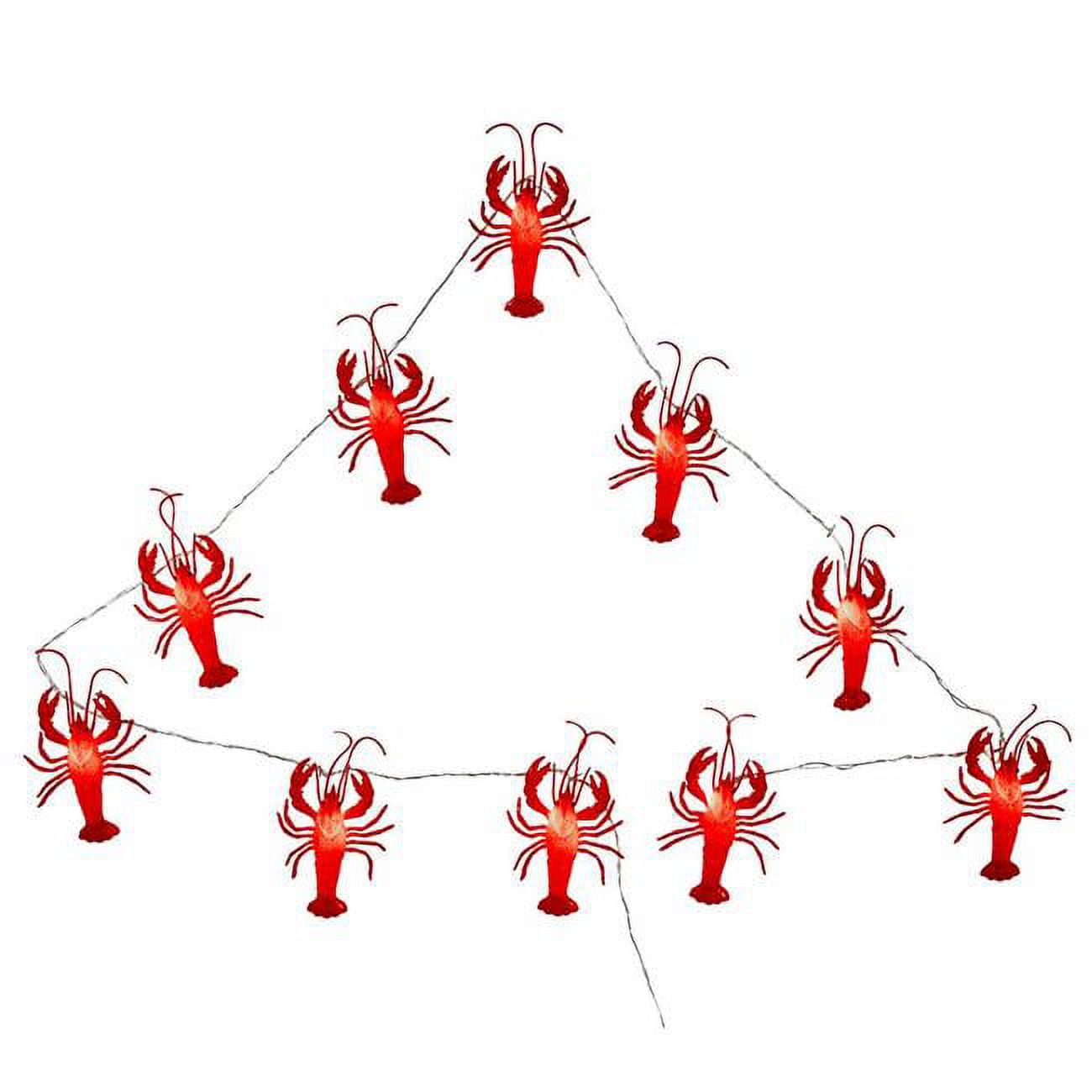 Kurt Adler AD2813 5.75 in. 10-Light LED Lobster Light Set - Walmart.com