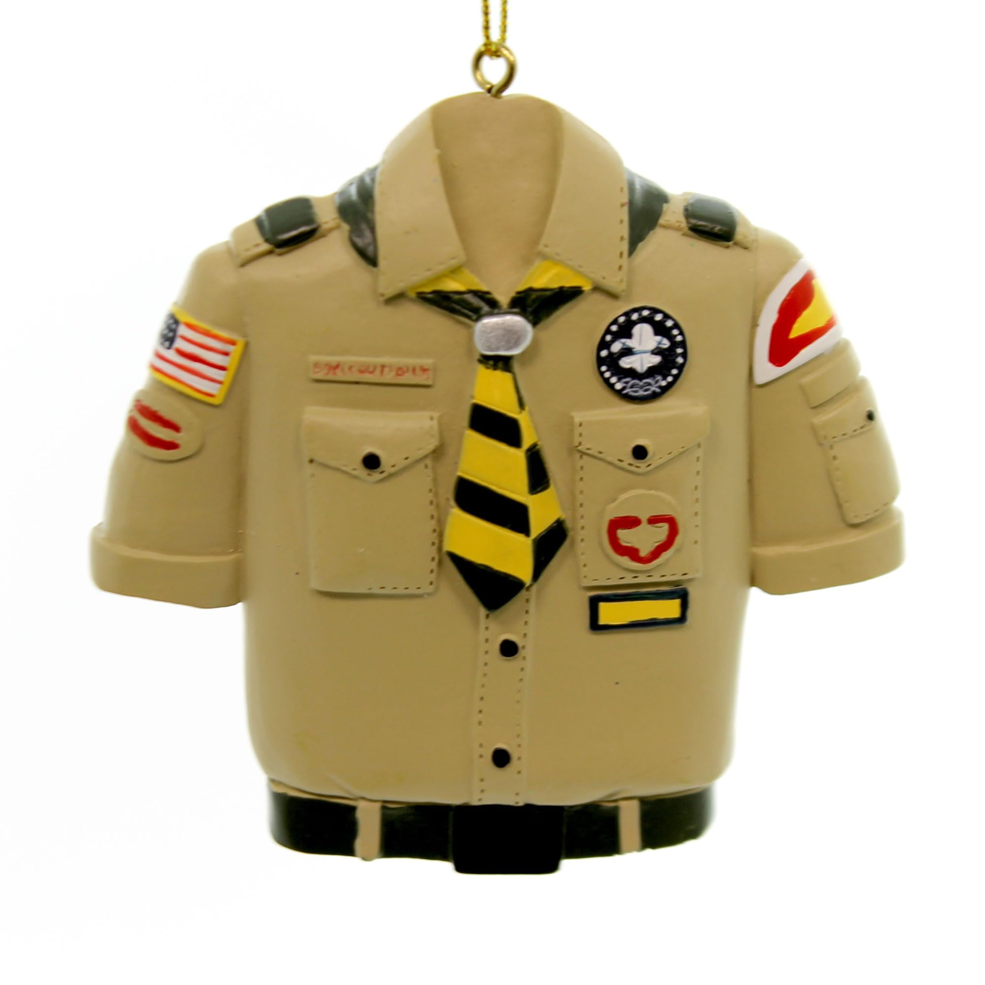 Kurt Adler Boy Scout Tan Shirt Christmas Ornament - Walmart Business ...