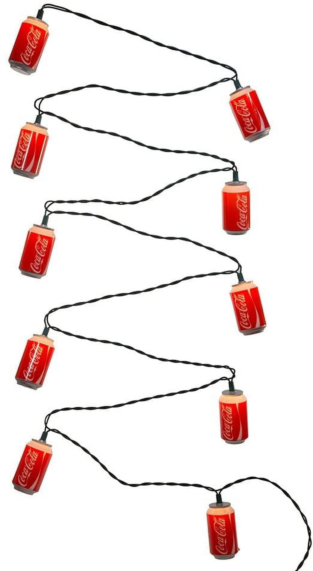 Kurt Adler CC0748 Coca-Cola Can Light Set, 10 Light - Walmart.com