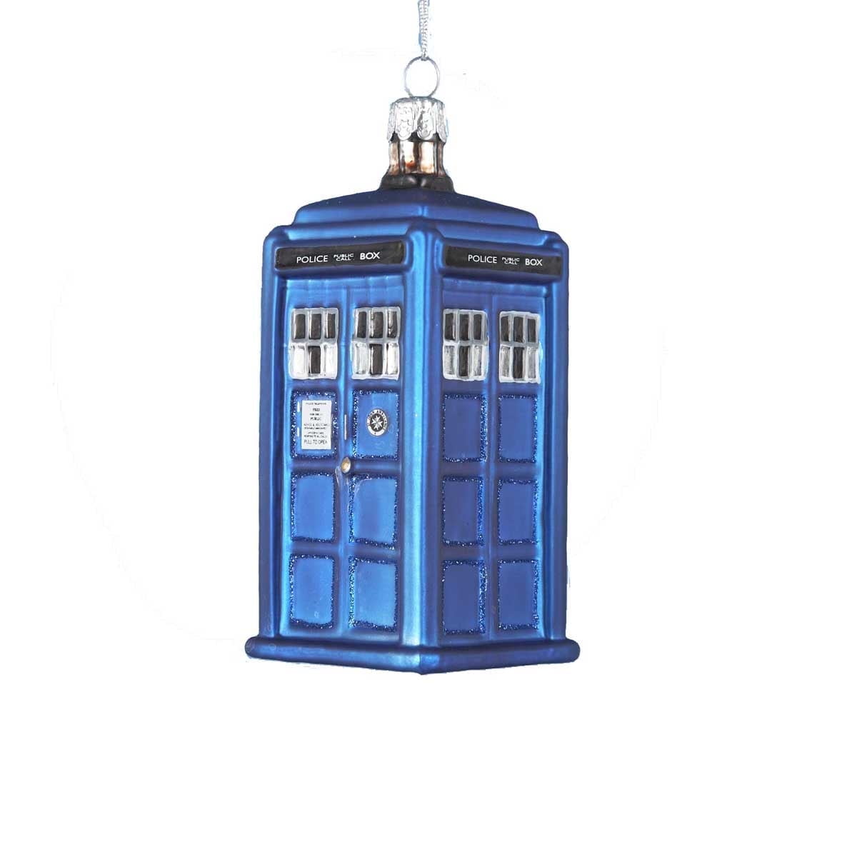 Kurt Adler Doctor Who Tardis Time Machine Holiday Ornament - Walmart.com