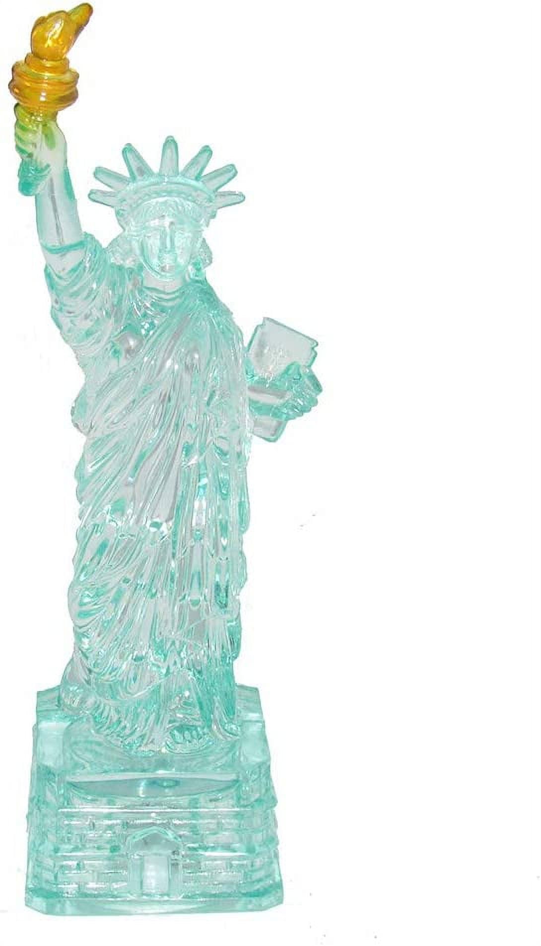 Kurt Adler LED Battery-Operated Statue of Liberty, 7-Inch, Green (J5028 ...