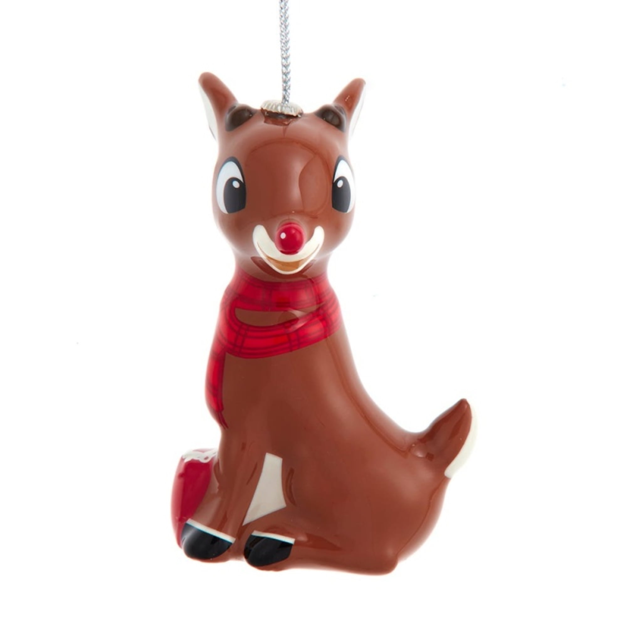 Kurt Adler Officially Licensed Rudolph the Red Nose Reindeer Decoupage ...