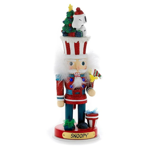 Kurt Adler Peanuts Snoopy Hollywood Nutcracker, 12" - Walmart.com