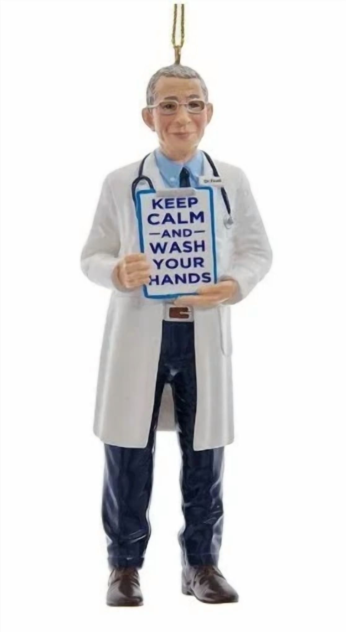 Kurt Adler Resin Ornament For Christmas Tree, Dr. Anthony Fauci ...