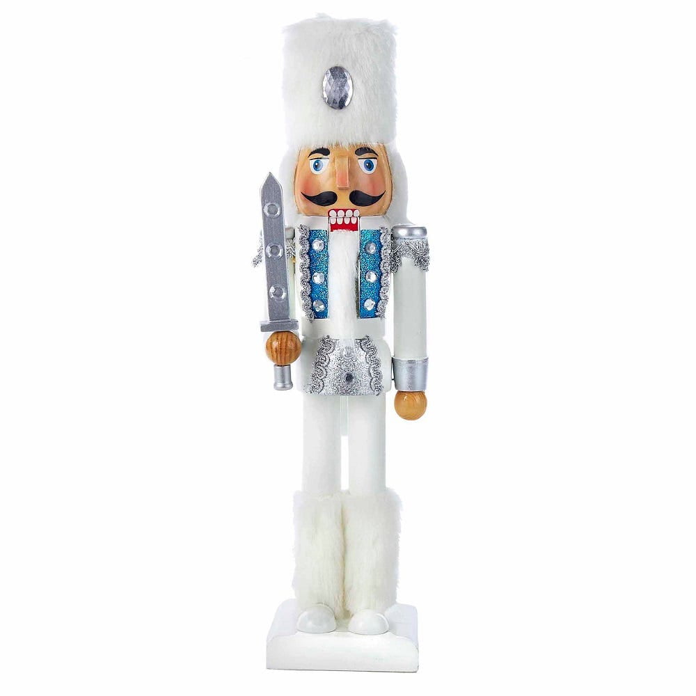 Kurt Adler 15-Inch White Russian Nutcracker – Traditional Holiday ...