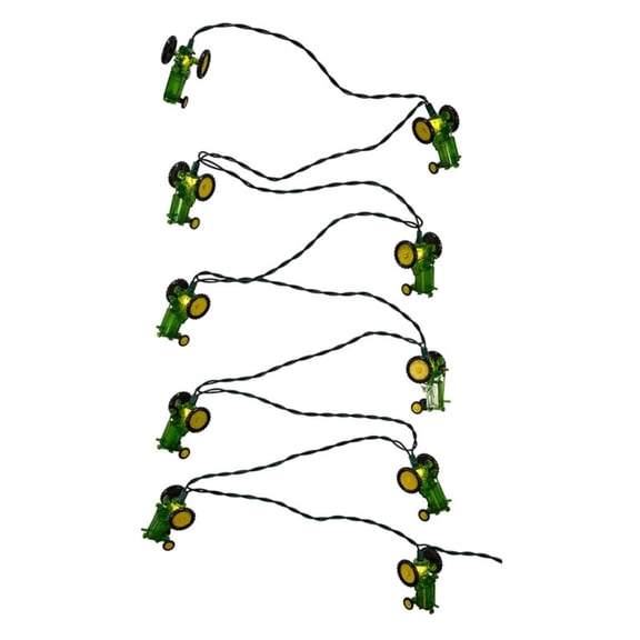 Kurt Adler 10-Light Tractor Light Set, Green - Walmart.com