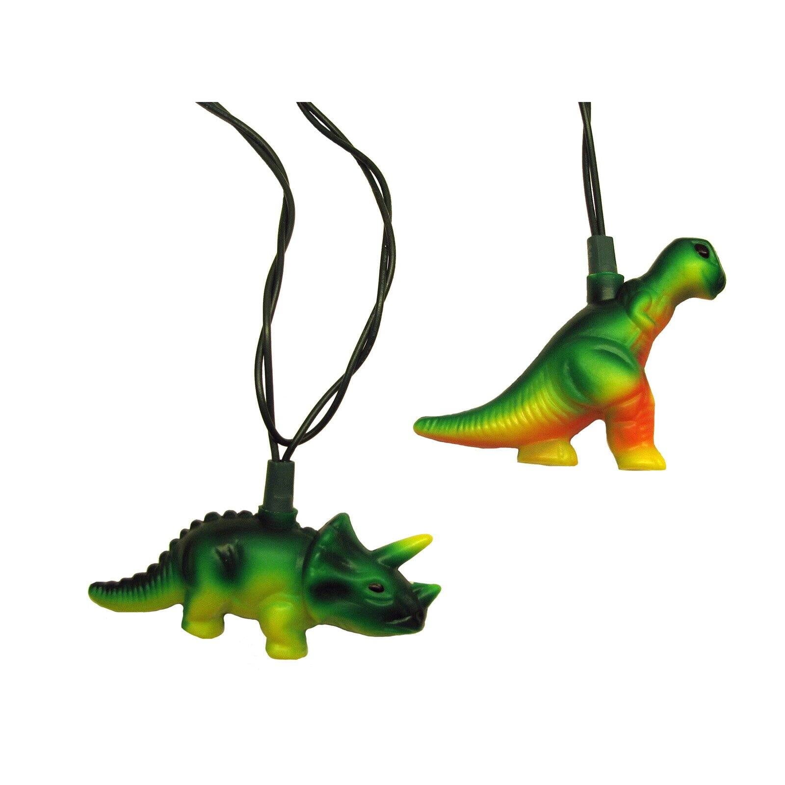Kurt Adler UL 10 Light T-Rex and Styracosaurus Light Set - Walmart.com