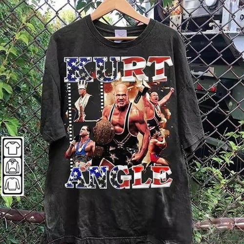Kurt Angle Meme Shirt, 1000 Yard Stare, Funny Memes Shirts, Unhinged ...