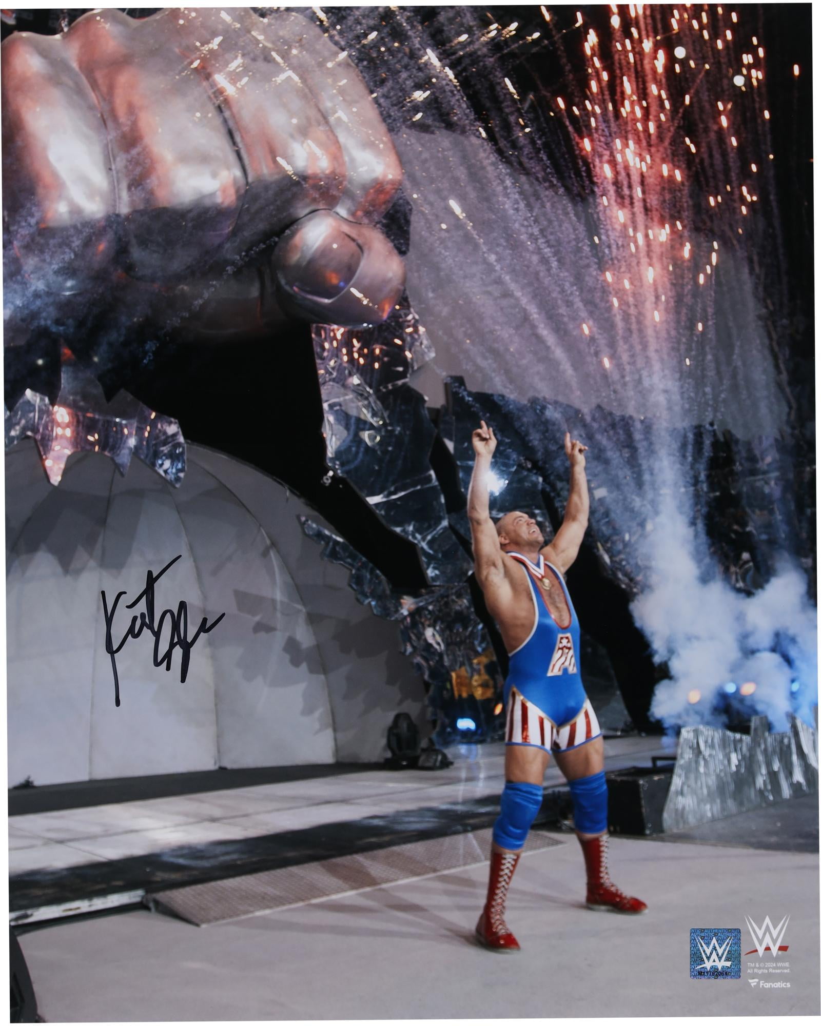 Kurt Angle Autograph