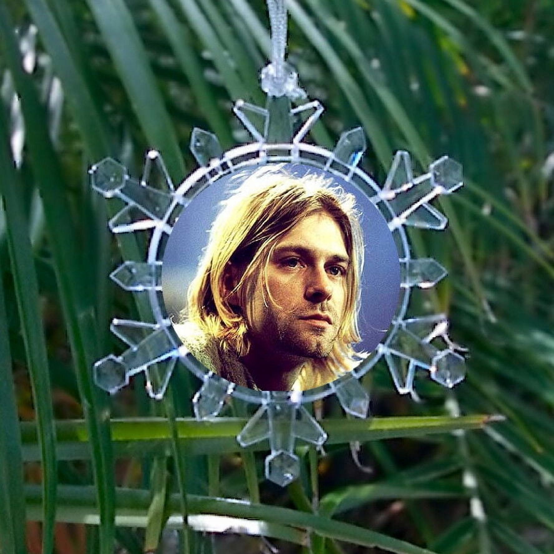 Kurt Cobain Snowflake Colored Blinking Light Holiday Christmas Tree ...