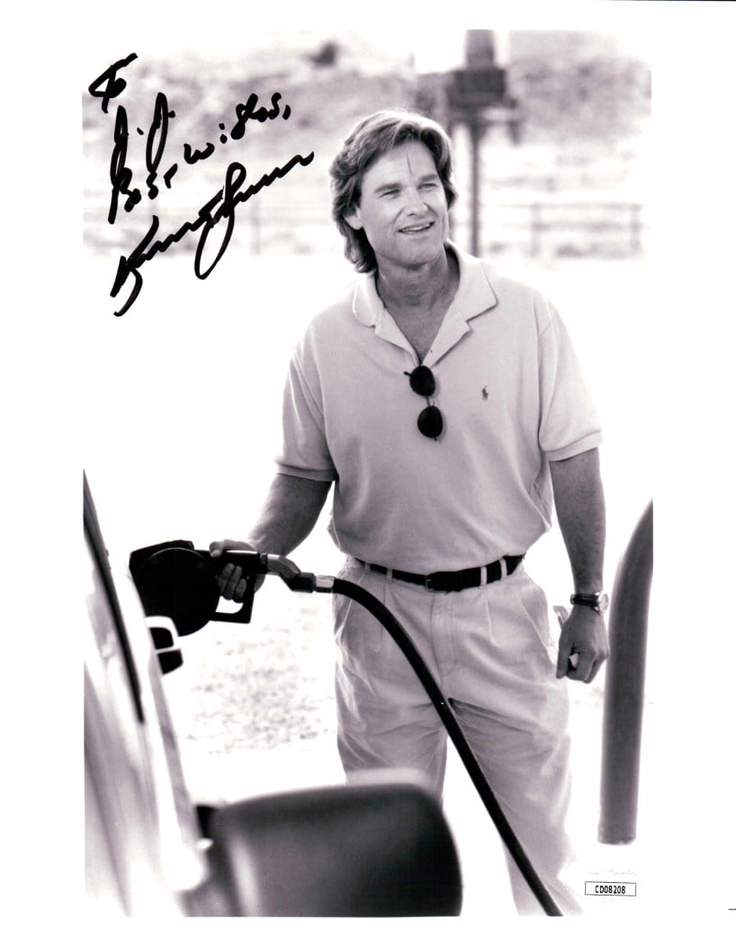 Kurt Russell Signed Autographed 8X10 Photo Breakdown Pumping Gas JSA ...
