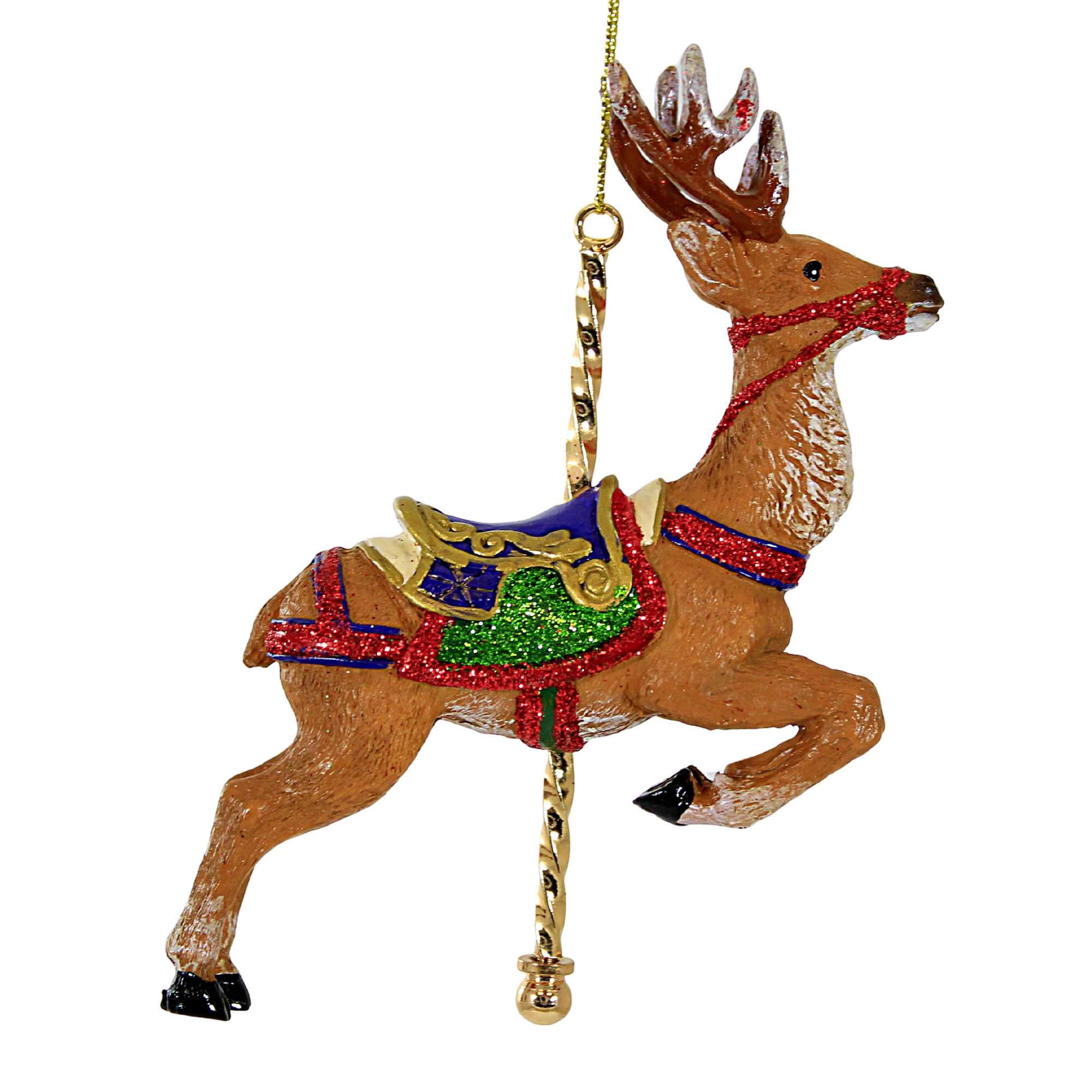 Kurt S. Adler Carousel Animal Ornament - One Ornament 4.75 Inch ...