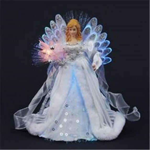 Kurt S. Adler- Inc. Kurt Adler 12- White and Silver LED Fiber Optic ...