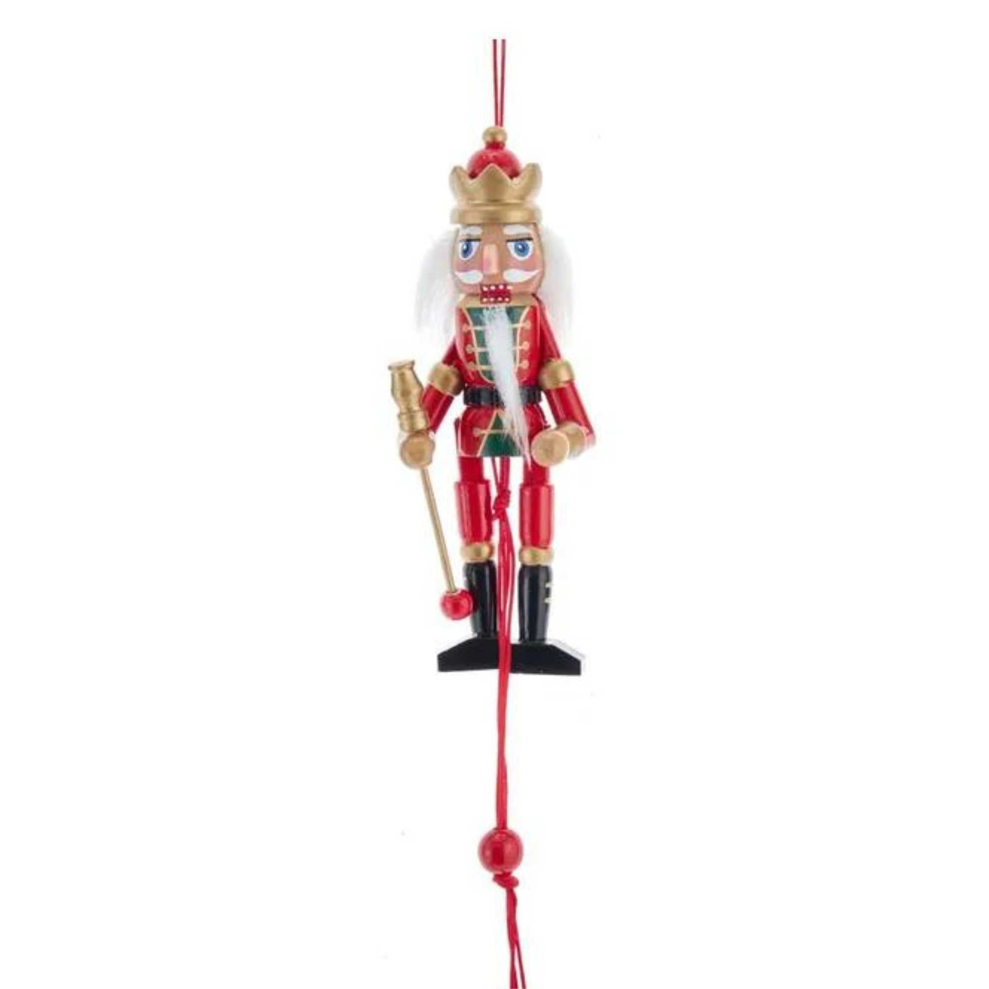 Kurt S. Adler Nutcracker Pull Puppet Ornament - One Ornament 5 Inch ...