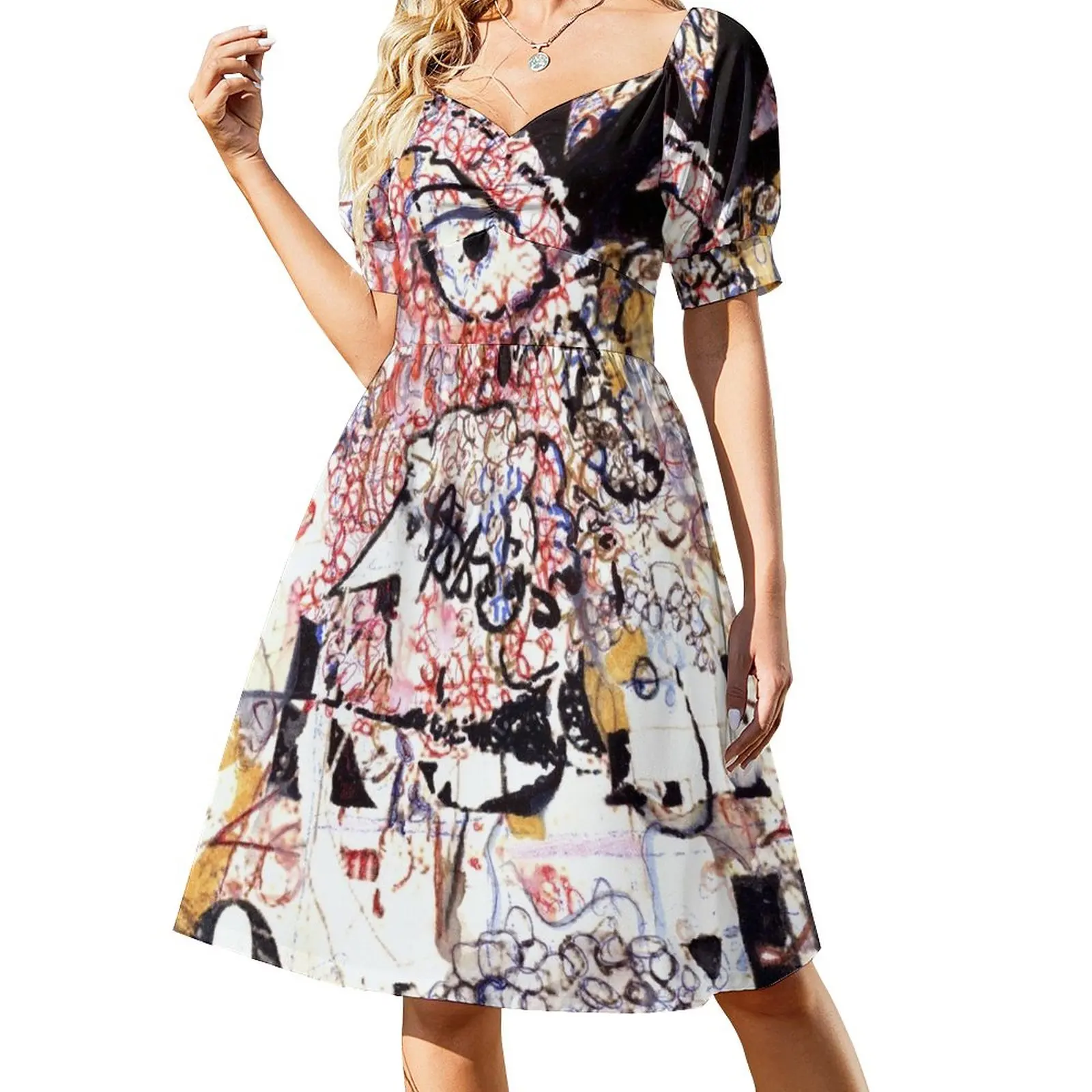 Kurt Vonnegut Portrait Sleeveless Dress prom dress dresses for woman ...