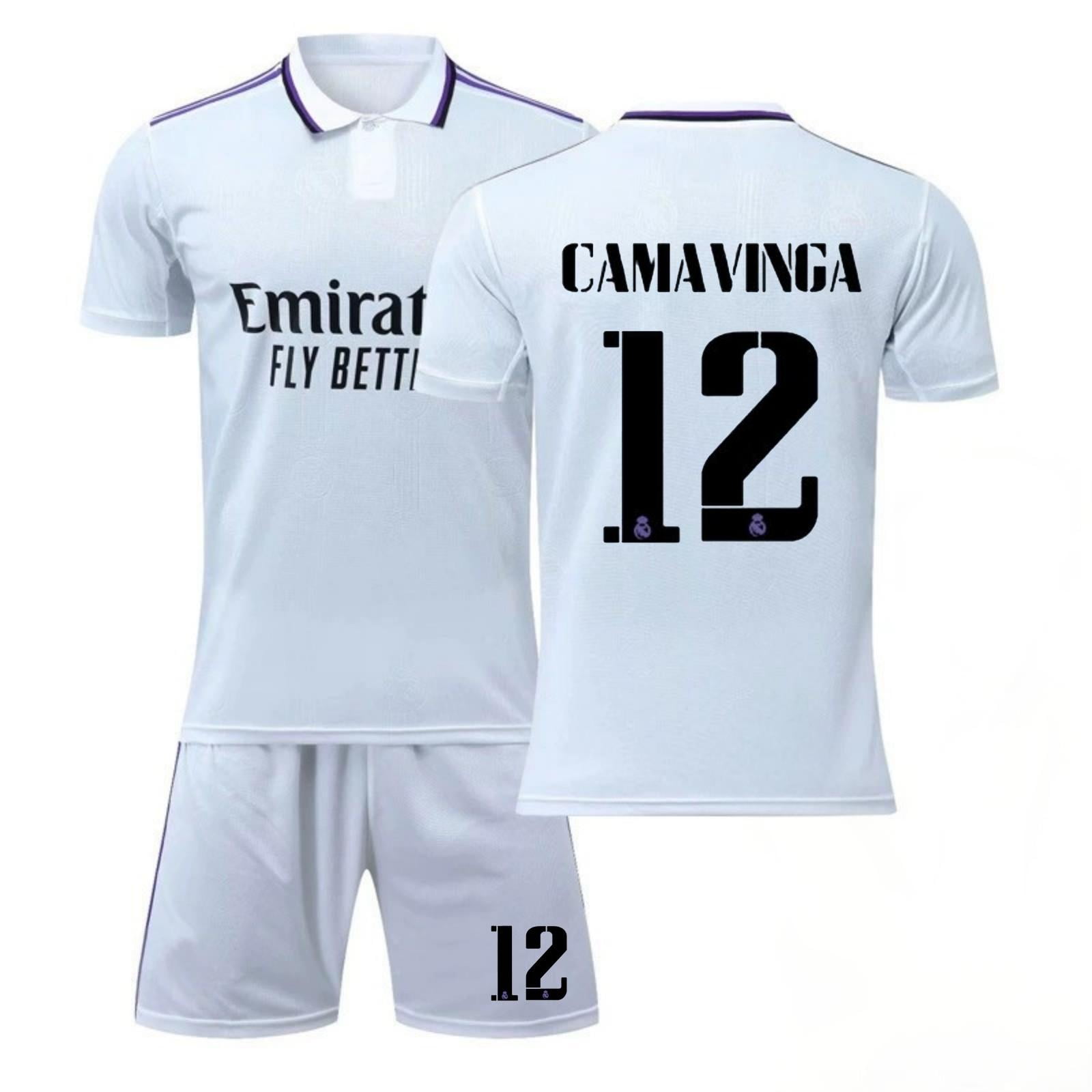 KuruS 2223 Spain Soccer Club Jerseys 2 Piece Sets, Number 12 CAMAVINGA ...