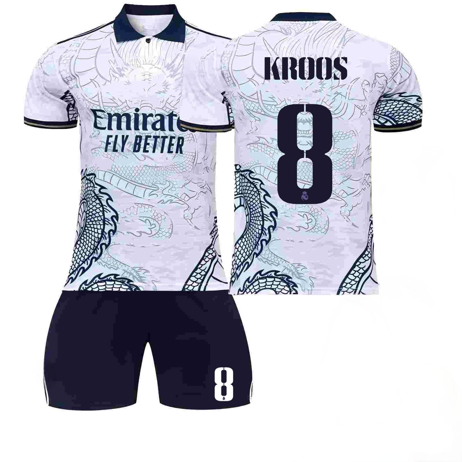 KuruS 2223 Spain Soccer Club Jerseys 2 Piece Sets, Number 8 KROOS ...