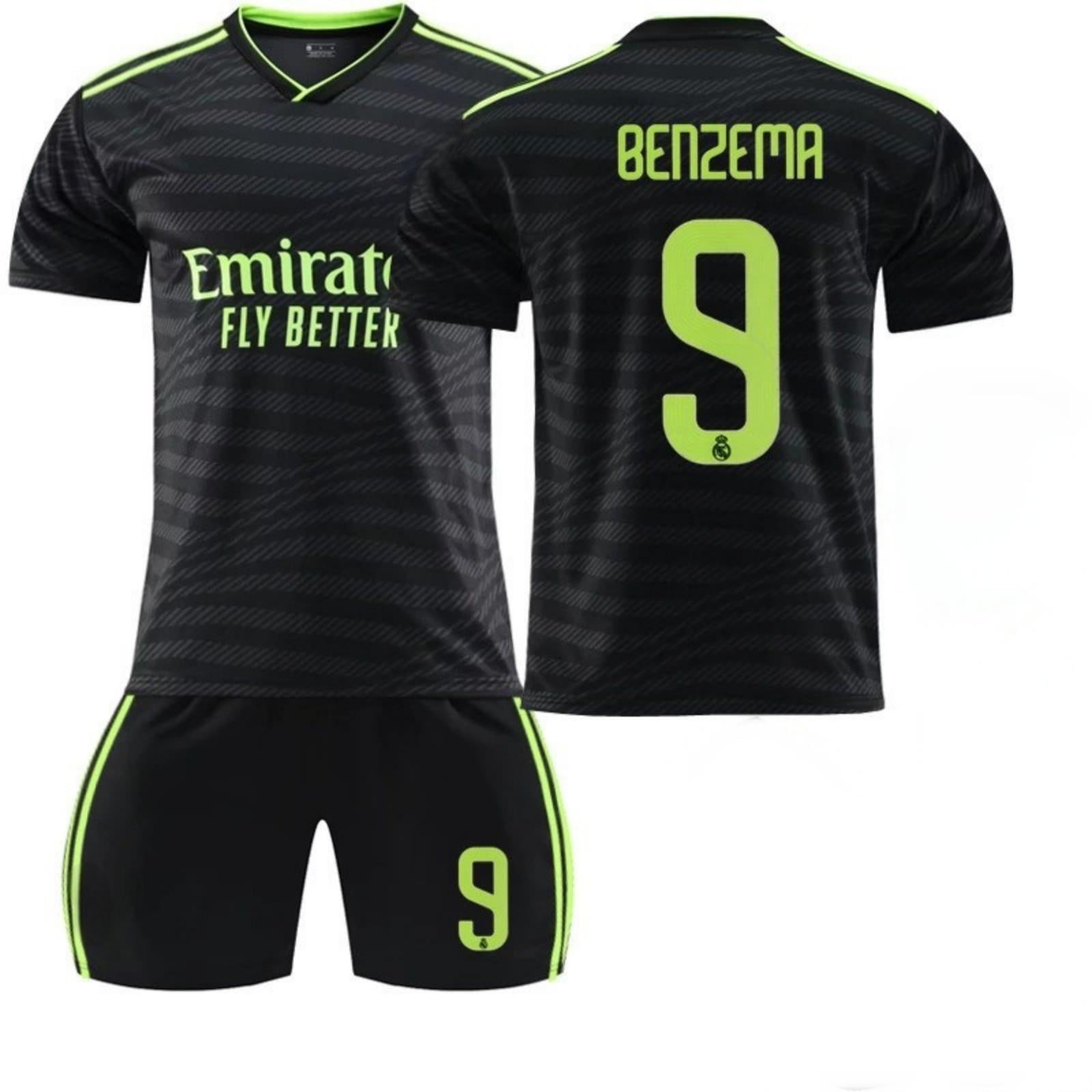 KuruS 2223 Spain Soccer Club Jerseys 2 Piece Sets, Number 9 BENZEMA ...