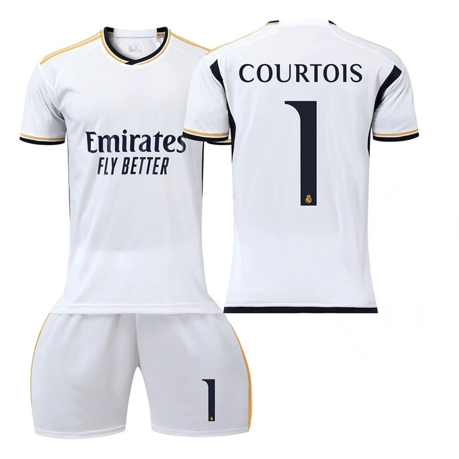 KuruS 2324 Spain Soccer Club Jerseys 2 Piece Sets, Number 1 COURTOIS ...