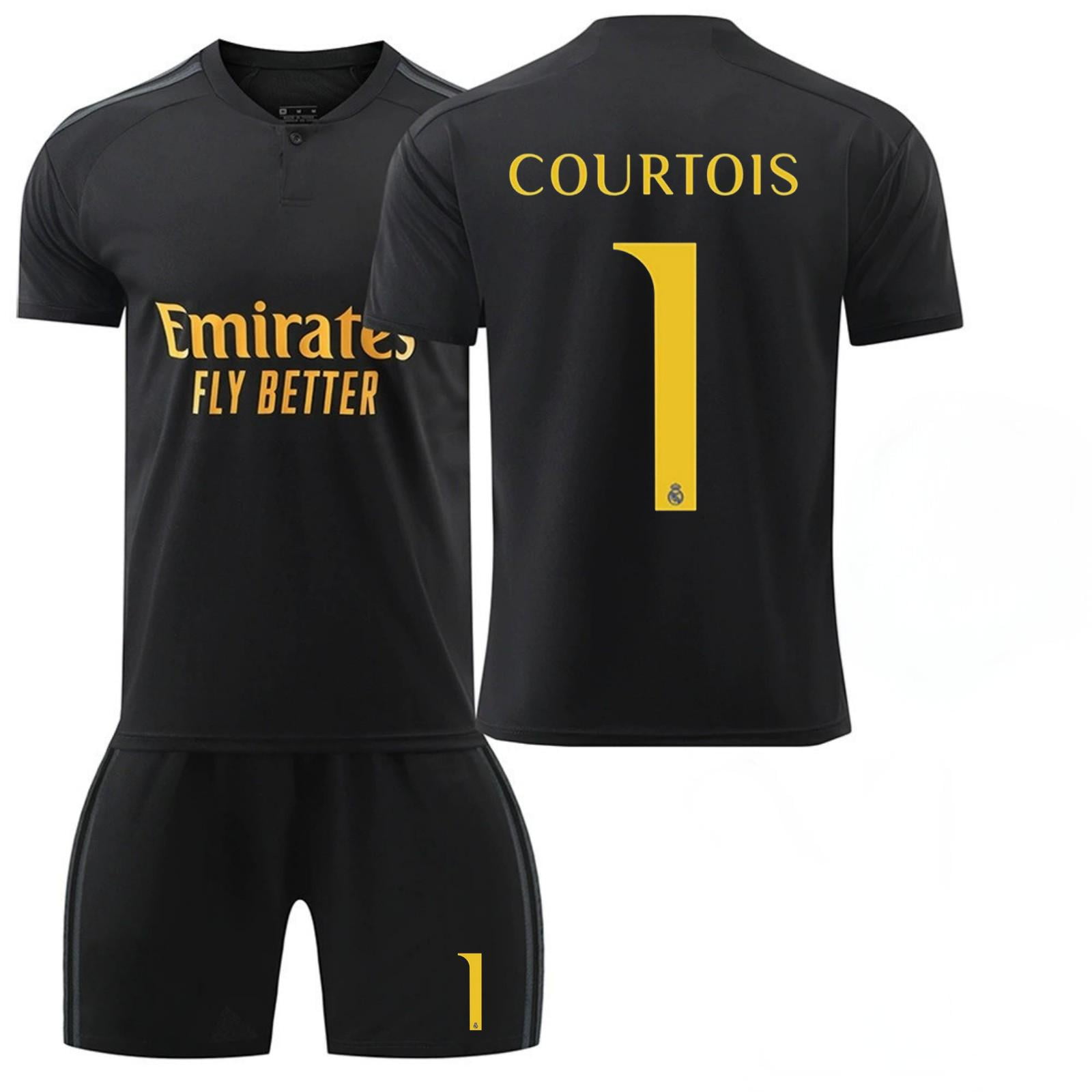 KuruS 2324 Spain Soccer Club Jerseys 2 Piece Sets, Number 1 COURTOIS ...