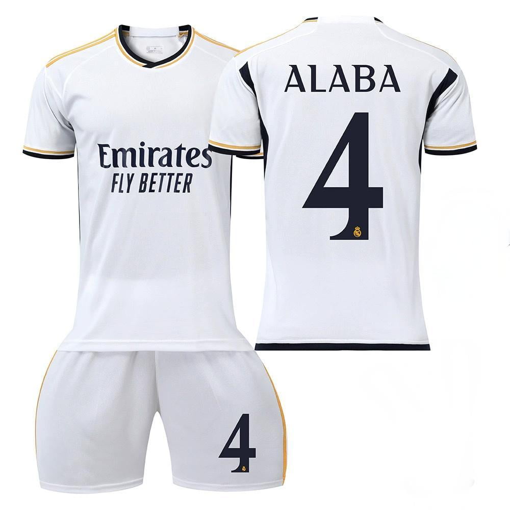 KuruS 2324 Spain Soccer Club Jerseys 2 Piece Sets, Number 4 ALABA ...