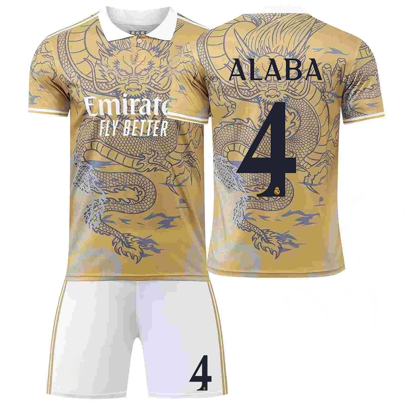 KuruS 2324 Spain Soccer Club Jerseys 2 Piece Sets, Number 4 ALABA ...