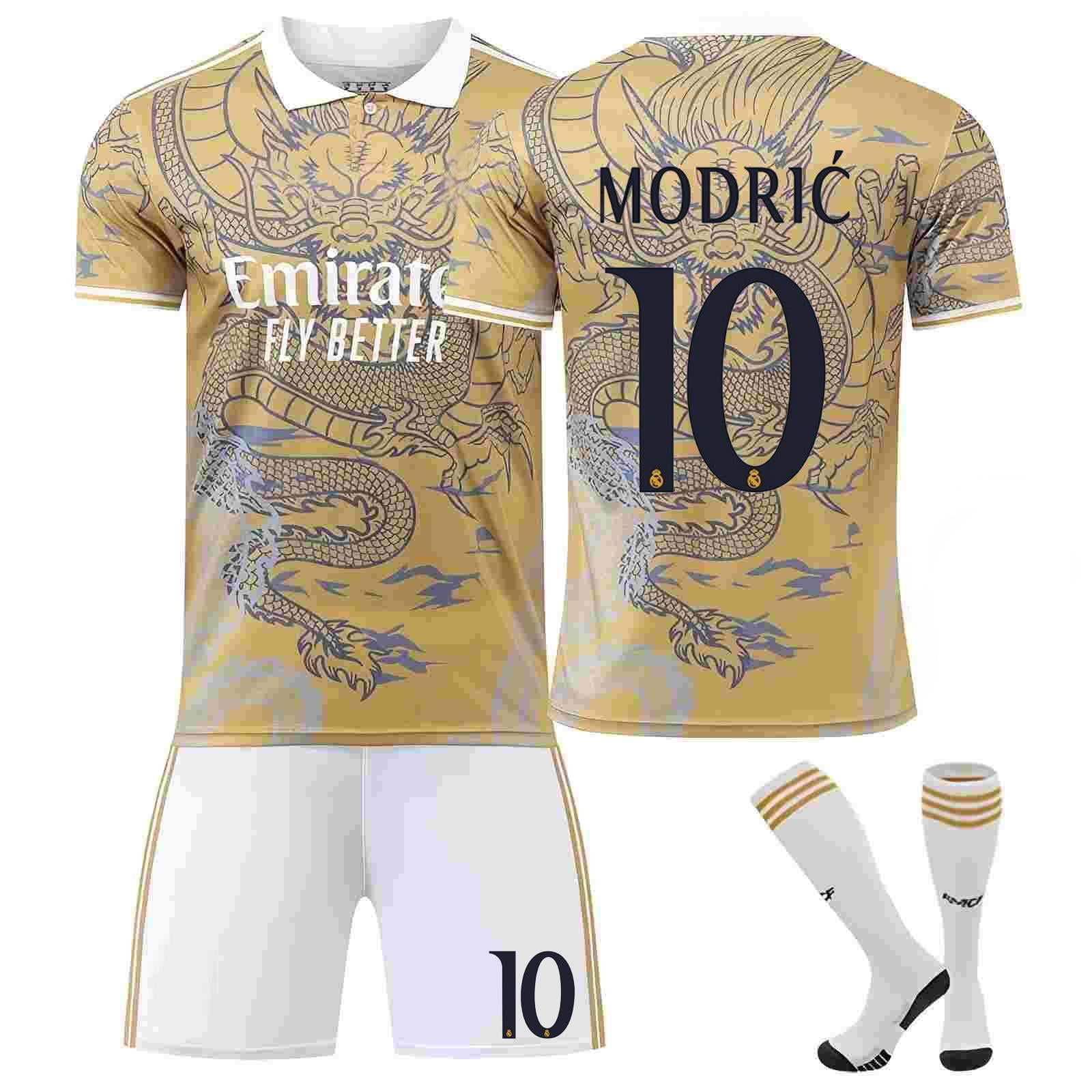 KuruS 2324 Spain Soccer Club Jerseys 3 Piece Sets, Number 10 MODRIC ...
