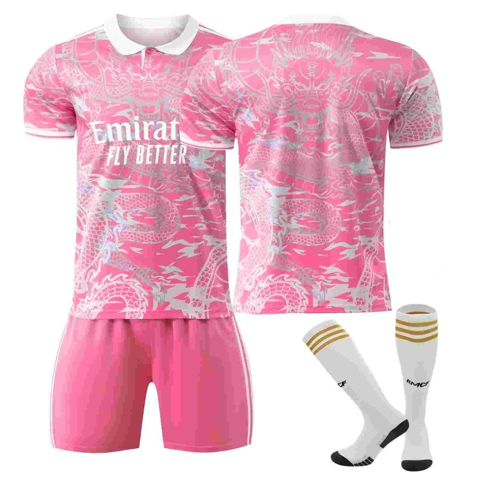 KuruS 2324 Spain Soccer Club Jerseys 3 Piece Sets, Number None Printed Short Sleeve Shirts ...