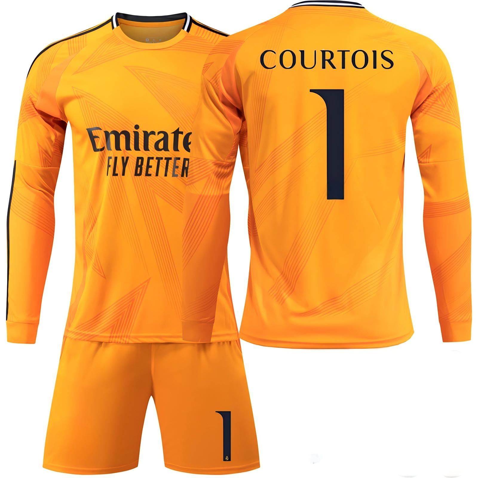 KuruS 2425 Spain Soccer Club Jerseys 2 Piece Sets, Number 1 COURTOIS ...