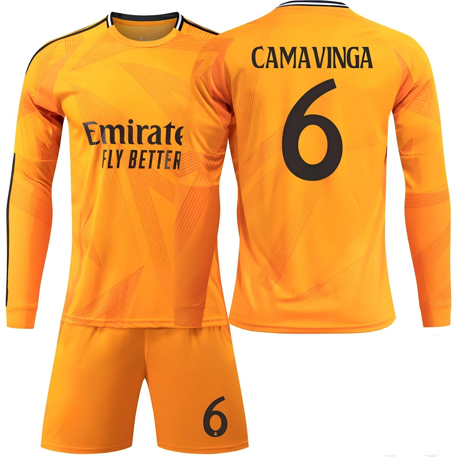 KuruS 2425 Spain Soccer Club Jerseys 2 Piece Sets, Number 6 CAMAVINGA ...